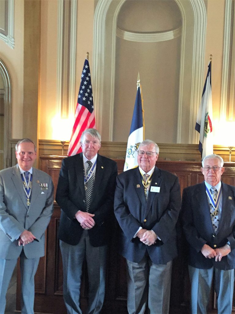 WVSSAR 2nd VP Jay Frey, 1st VP & Sec.-Treas. Joe Khare, VPG Tom Payne ...