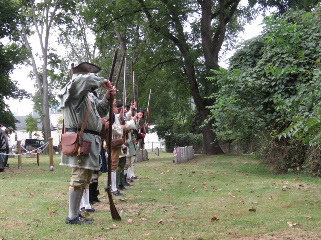 Muskets loading | Fort Henry Chapter